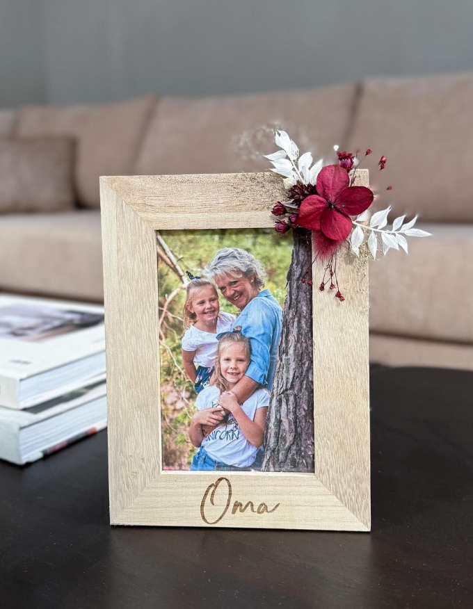 Gepersonaliseerde fotokader – Made with love